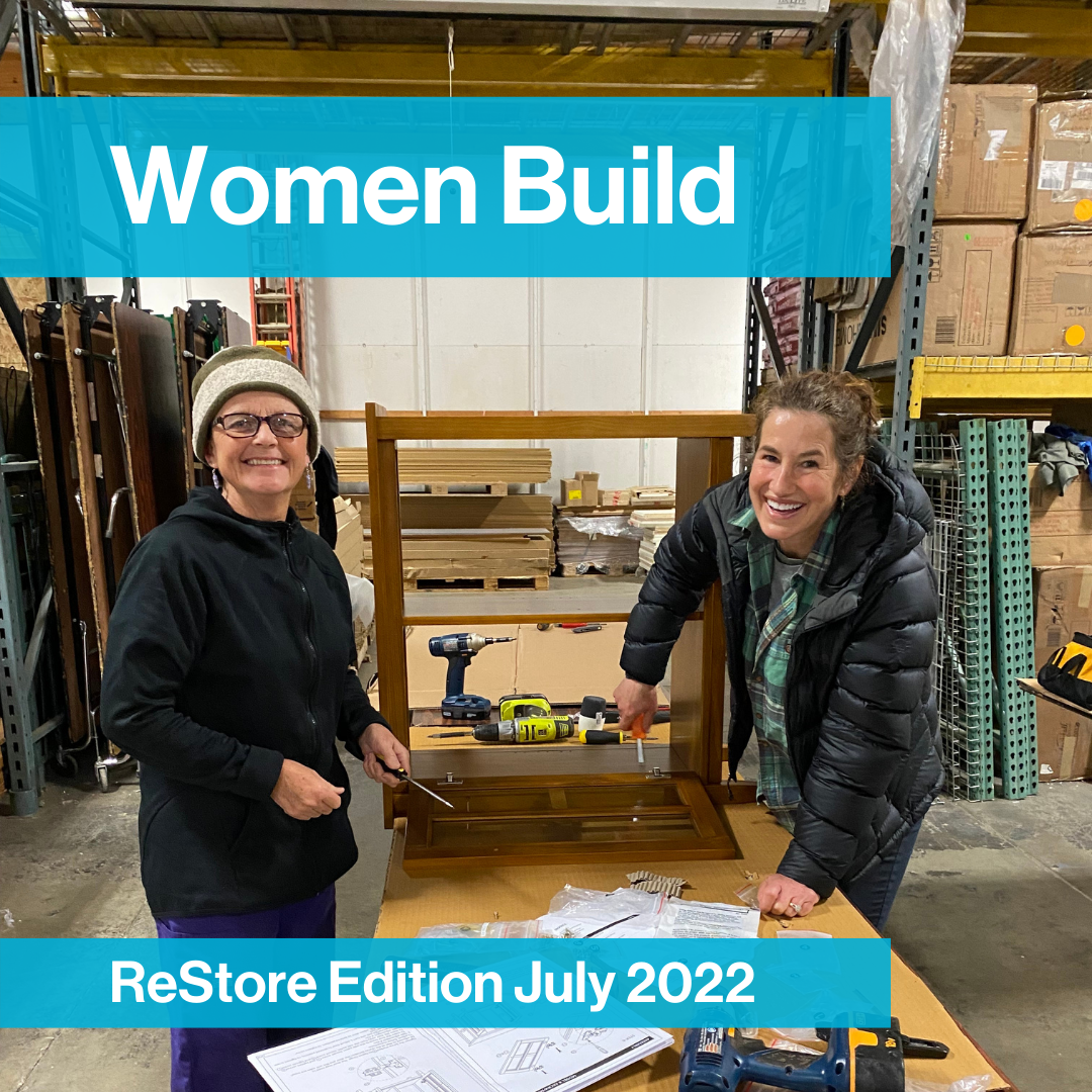 Join us for Women Build: ReStore Edition | Portland Region ReStores