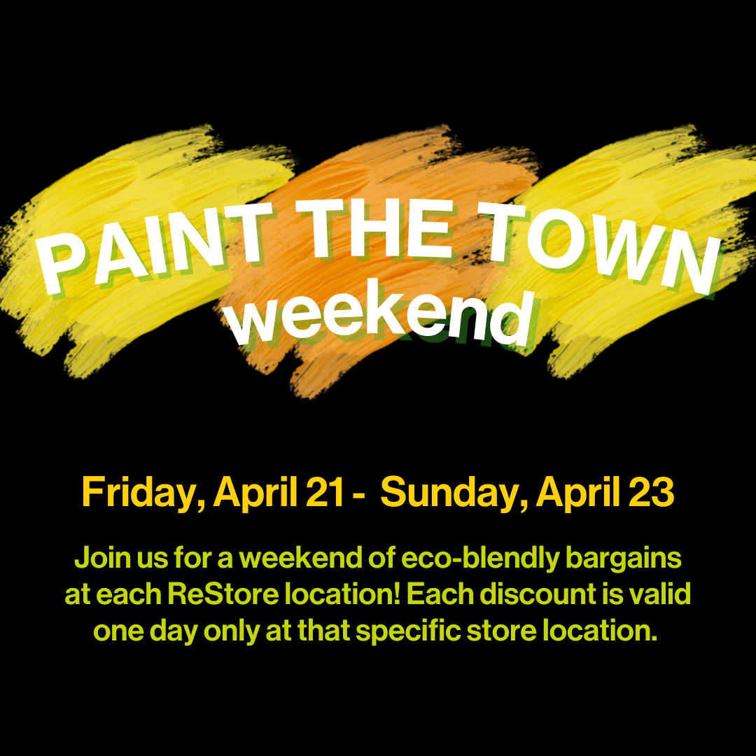Paint the Town Weekend | Portland Region ReStores