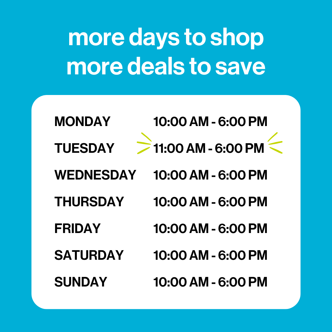 New Store Hours Portland Region ReStores