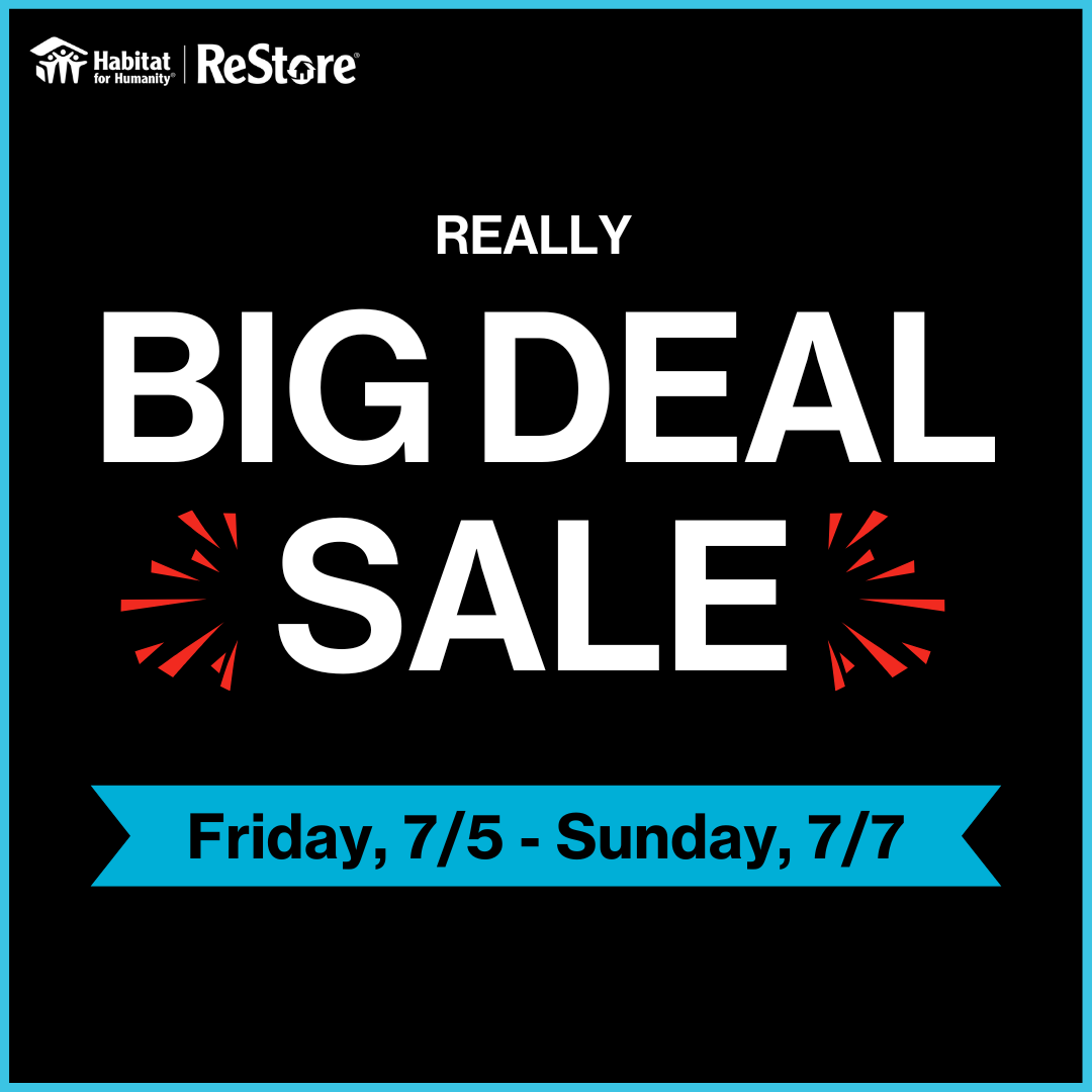 Really Big Deal Sale | Portland Region ReStores